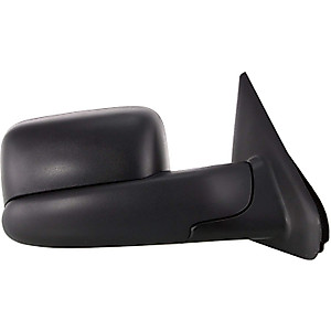 Kool Vue Driver & Passenger Side Power Heated Towing Mirrors for Dodge Ram 1500 2002-2008 Without Signal Light & Puddle Lamp Textured Standard Cab