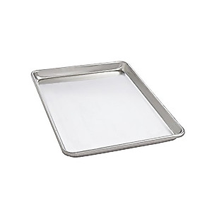 Mrs. Anderson’s Baking Jelly Roll Pan, 10.25-Inches x 15.25-Inches, Heavyweight Commercial Grade 19-Gauge Aluminum