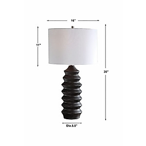 Uttermost Mendocino - 1 Light Modern Table Lamp - 16 inches Wide by 16 inches deep