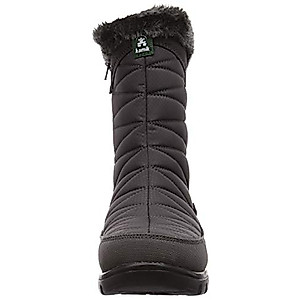 Kamik Women's Hannah Zip W Snow Boot, Black, 6 Wide