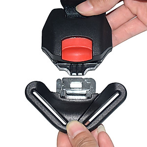 Universal Baby Highchair Stroller Pushchair 5pt 5 Point Safety Harness with Locking Buckle Adjustable Straps