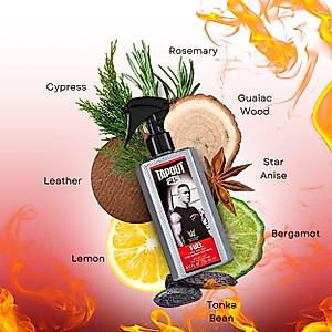 Tapout Fuel Body Spray Perfume for Men – Refreshing Fragrance, 8 oz