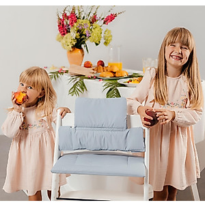 SA ACCESSORIES Cushion Compatible with Stokke Tripp Trapp - Waterproof Soft Seat Cushion for Infants, Babies & Toddlers - High Chair Accessories, Easy to Install, Easy to Clean – Enchanted Forest