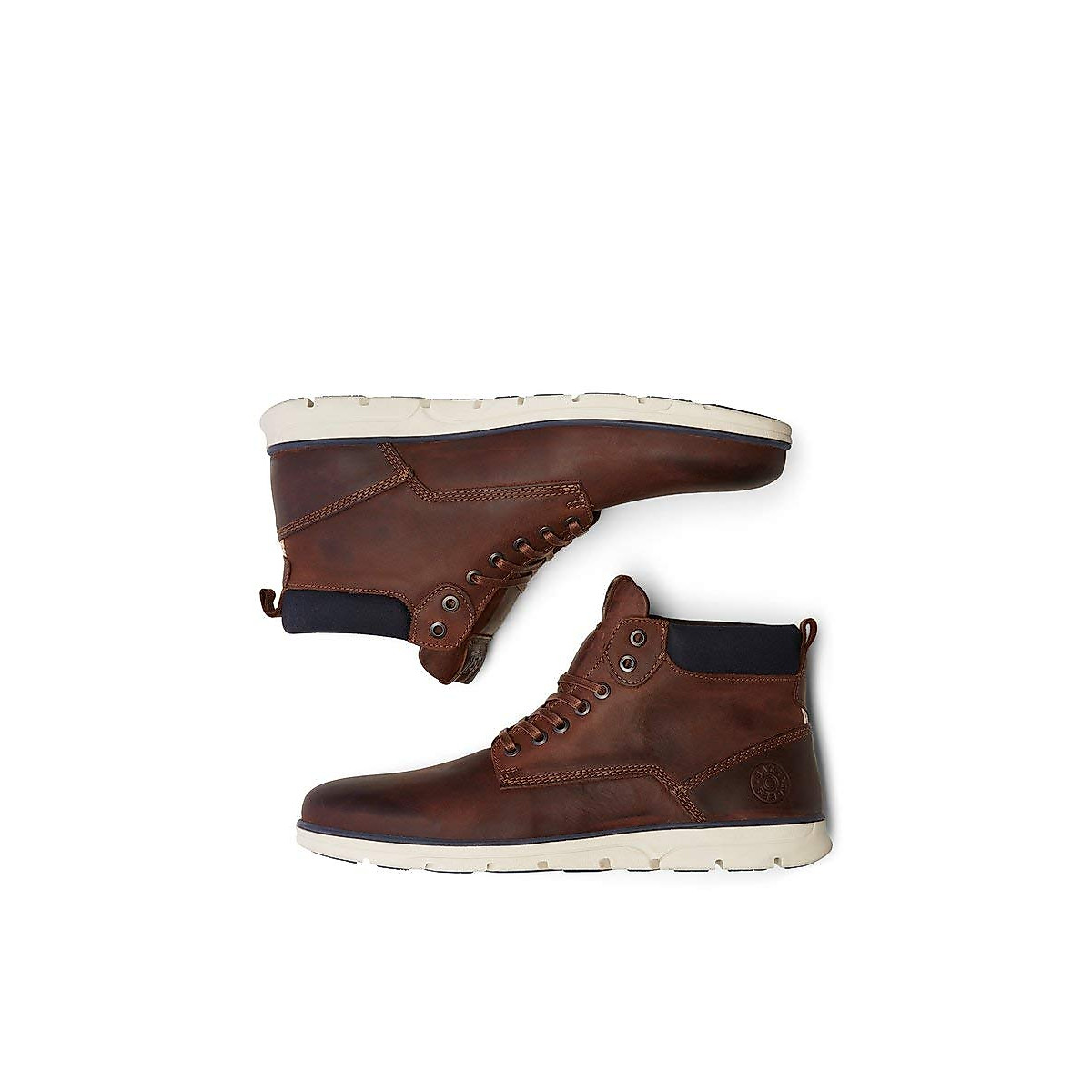 JACK & JONES Men's Chukka Boots, Brown Brandy Brown Brandy Brown, 10