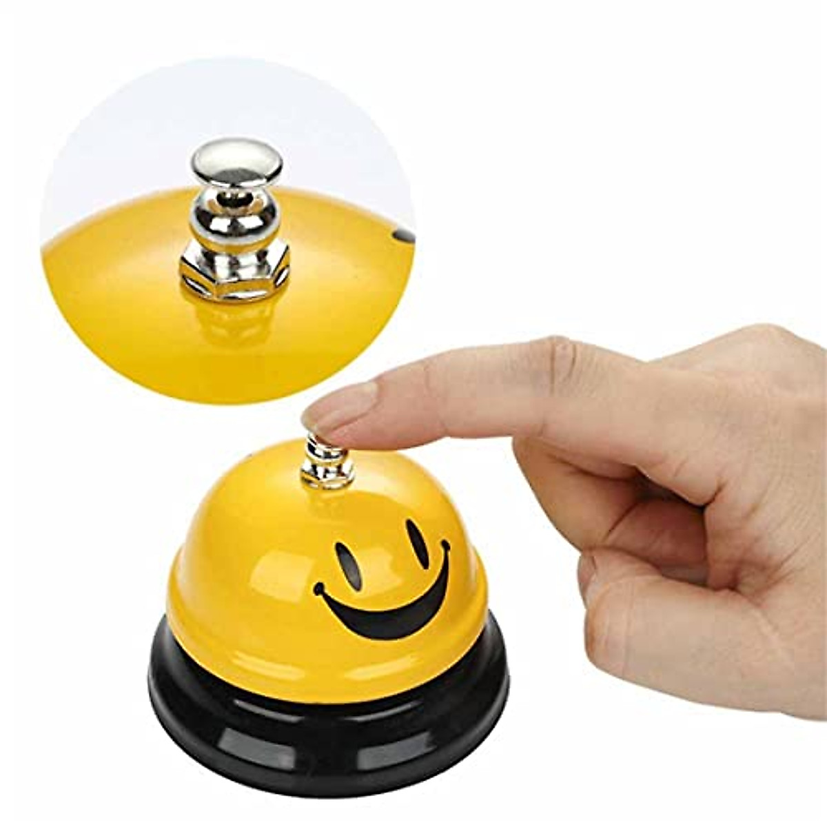 1pcs Call Bell, Counter Bell Ring for Service ，Service Bell Dinner Desk Bell for The Porter Kitchen Restaurant Bar Hotel Schools