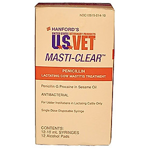 Durvet MASTI-Clear Cow Mastitis Treatment with Syringe