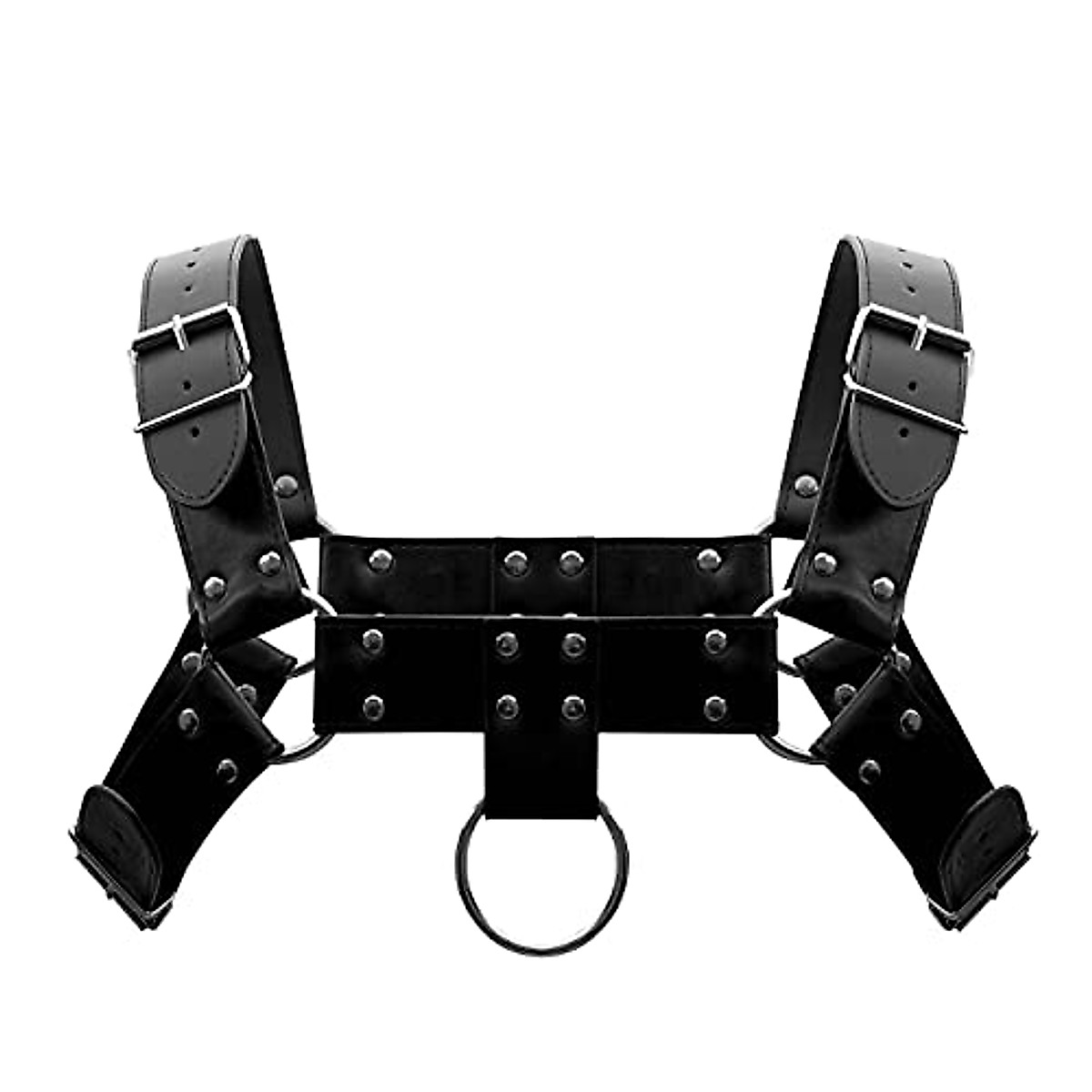 Male Power 590-266 Leather Aries Harness Black