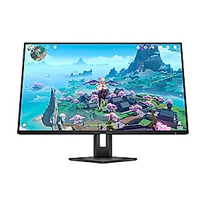 OMEN 27u 4K Gaming Monitor, 4K UHD Display (3840 x 2160), IPS panel, 99% sRGB, 95% DCI-P3, 16:9, AMD FreeSync Premium Pro Technology, 27u (2022),Black