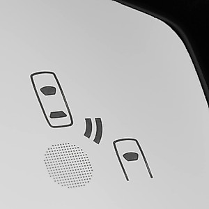 Kool Vue Passenger Side Power Heated Mirror for Ford Escape 2017-2019 With Blind Spot Light; Without Signal Light, Memory & Puddle Lamp Textured