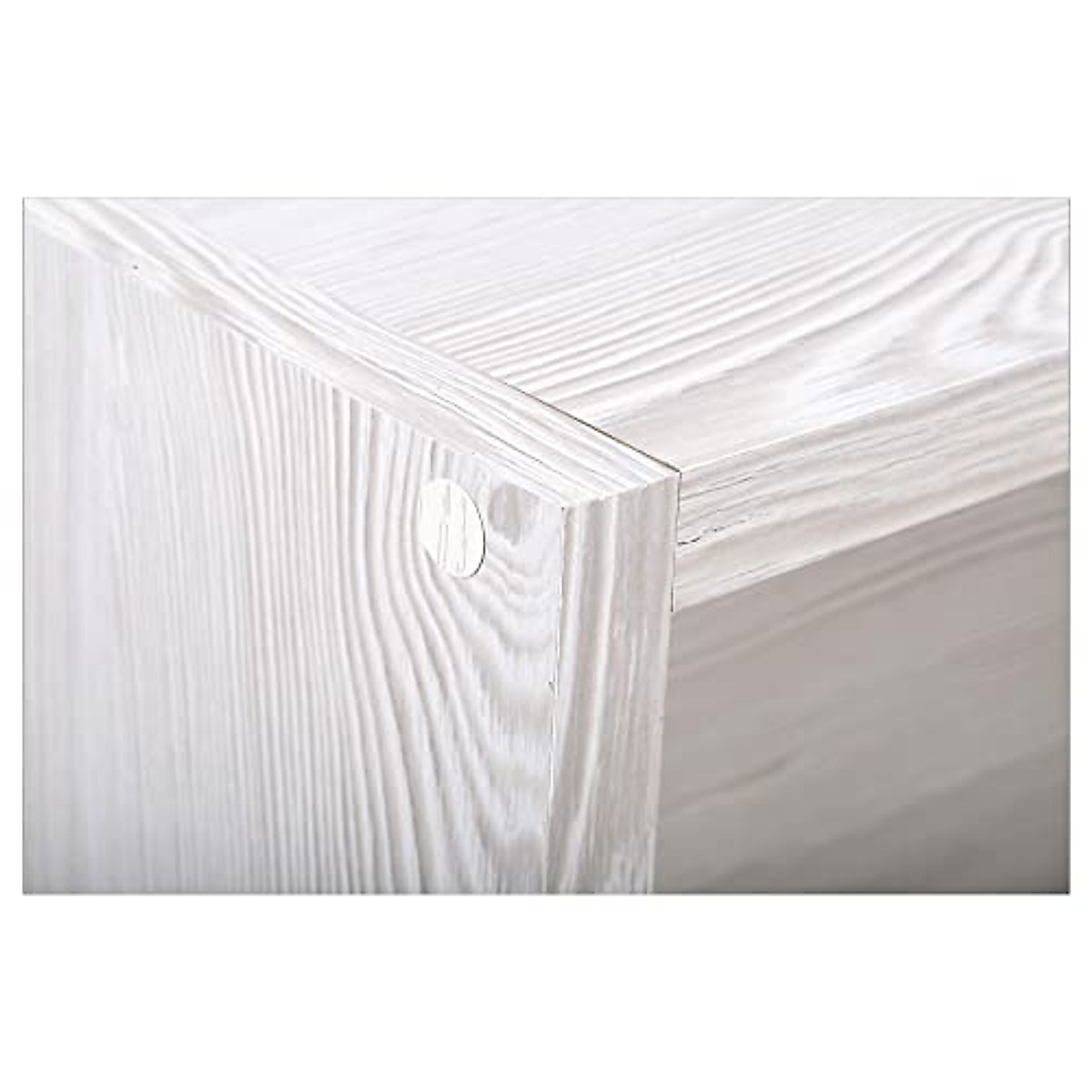 Kiera Grace Square Cubbi Rustic & Timeless Single Decorative Engineered Wood Floating Wall Shelf for Home, Room, & Office, 5.8" L W x 11.8" H, Weathered Grey (FN01520-4)