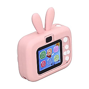 1080P Student Camera, 1080P Digital Camera Color Display 20MP 2in for Garden (Pink)