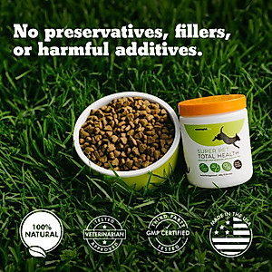 Meaningful Tree Heart Health for Dogs, Fiber Supplement for Digestive Health, Heart Health & Gut Health, Coat & Joint Health, Made in USA, Only Two Natural Ingredients, 1 Pack