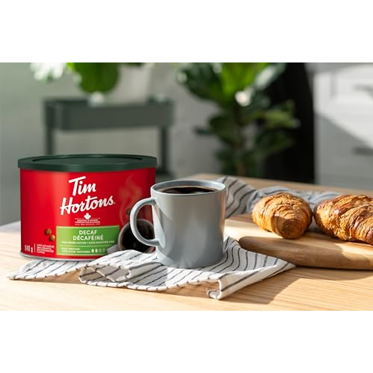 Tim Horton's Decaf, Ground Coffee, 640g {Imported from Canada}