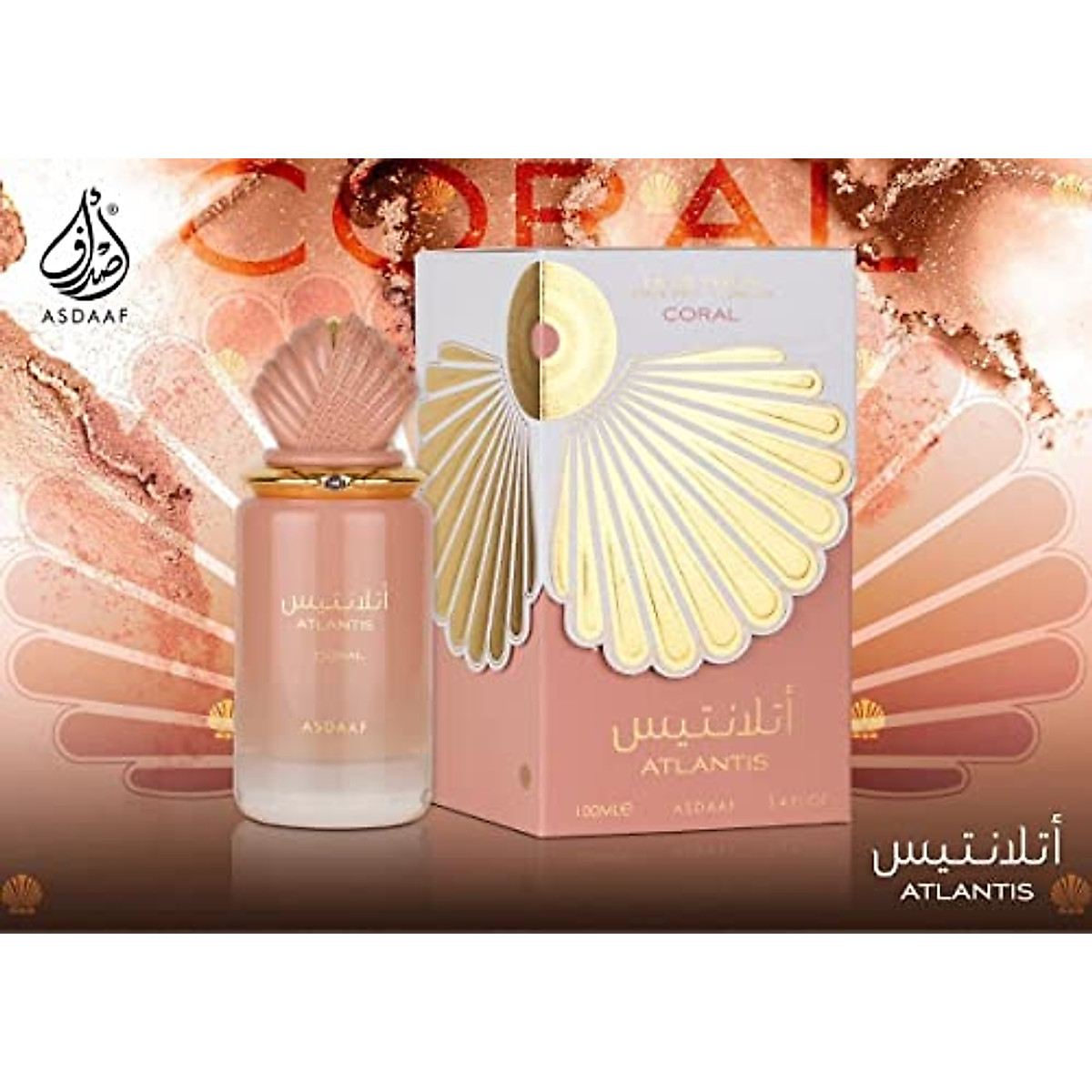 Asdaaf Coral Atlantis EDP - 100Ml (3.4Oz)