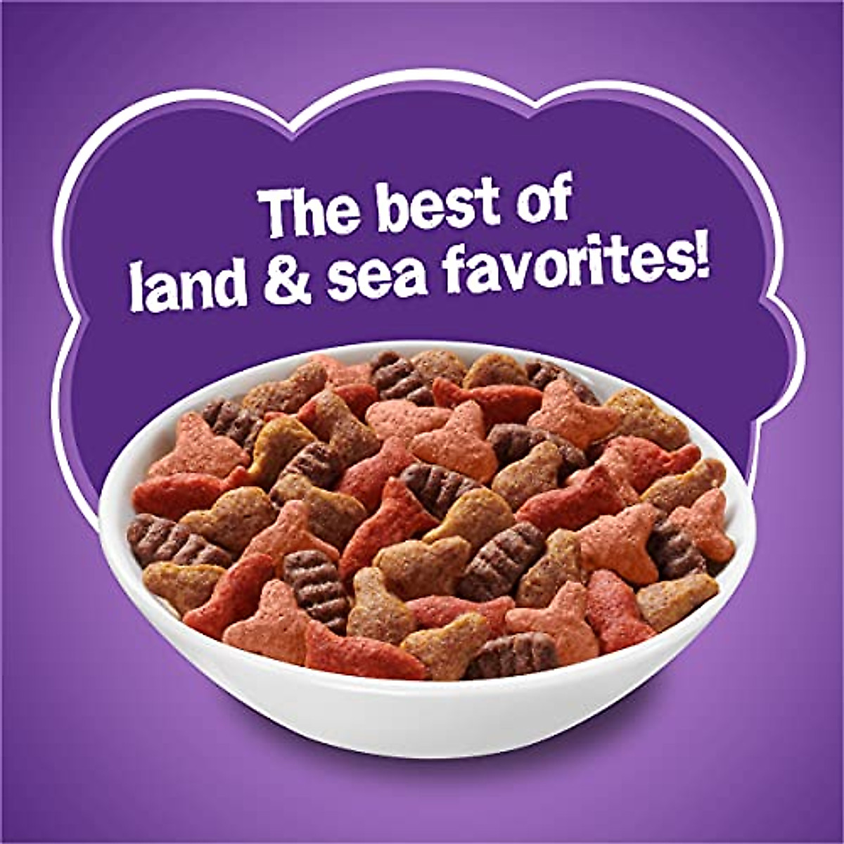 Purina Friskies Dry Cat Food, Surfin' & Turfin' Favorites - 16 lb. Bag