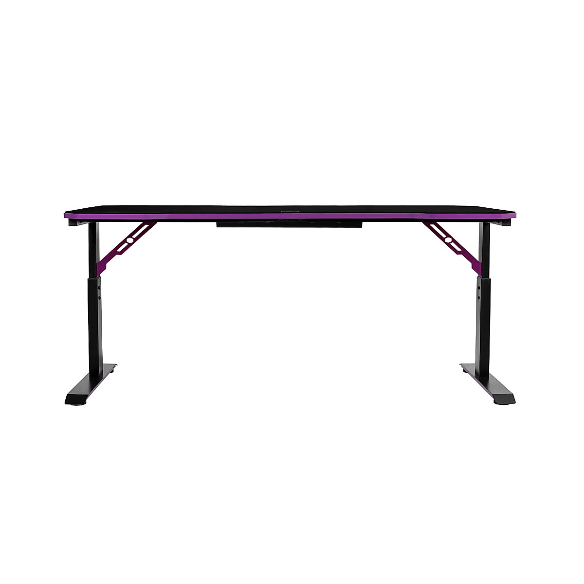 Cooler Master GD160 PC Gamimg Desk, Onesize, Black, Purple