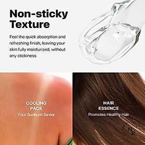 Nature Republic New Soothing Moisture Aloe Vera Gel 92 Percent Korean Cosmetics, 10.56 Fluid Ounce