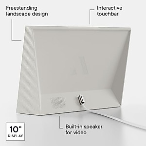 Aura Carver 10.1" WiFi Digital Picture Frame | The Best Digital Frame for Gifting | Send Photos from Your Phone | Quick, Easy Setup in Aura App | Free Unlimited Storage | (Clay with White Mat)