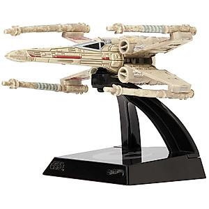 Hot Wheels Star Wars Starships Select, Premium Replica of Classic & Modern Star Wars Starships with Movable Parts & Premium Stand for Adult Collectors