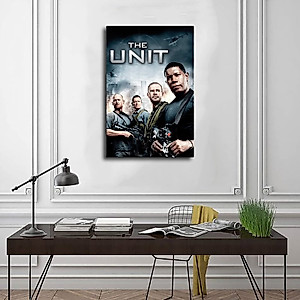 The Unit TV Series Poster Classic Restaurant Corridor Decoration 1 Canvas Poster Wall Art Decor Print Picture Paintings for Living Room Bedroom Decoration Unframe:12×18inch(30×45cm)