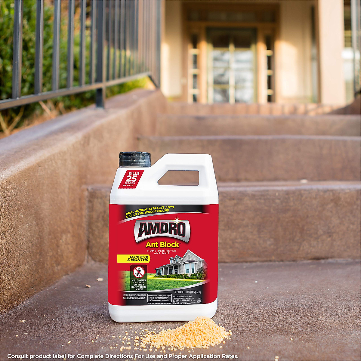 Amdro Ant Block Home Perimeter Ant Bait Granules 24 Ounces