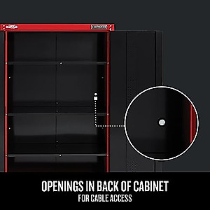 CRAFTSMAN Tool Chest, Garage Cabinet, Tool Storage, 48x74x18-Inch (CMST24800RB)