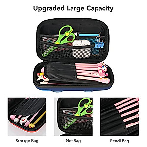 TONESPAC Police Car Pencil Case, Large - Capacity 3D EVA Pencil Box , Pen Holder for School Students Kids Boys Teens Gifts(Police Car)