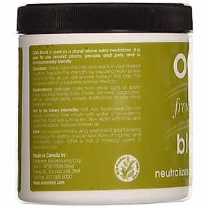 Ona Products ON10051 Ona Block Fresh Linen, 6 Ounce Automotive-air-fresheners, 6 oz, Natural