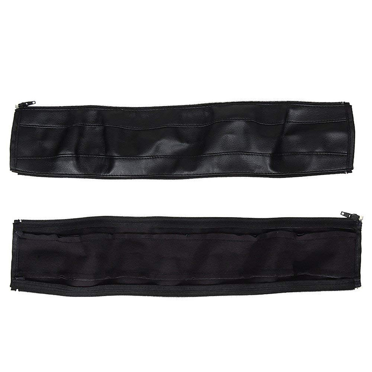 Handle Sleeve Cover for Babyzen YOYO2 / YOYO+ Strollers, Artificial Leather Black