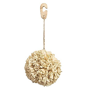 Ware Manufacturing Natural Corn Leaf Ball Toy for Small Pets, Large