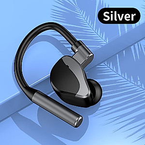 Green Vanguard Ear-Hook Wireless Bluetooth-Compatible 5.2 Earphones Touch Business Headset Waterproof Sport Headphone