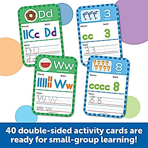 Learning Resources Skill Builders! Letter & Number Maker Classroom Set, 200 Pieces, Age 5+, Teacher Supplies, Learning Numbers Toys for School