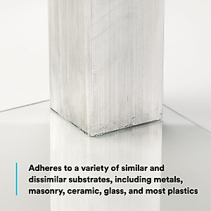 3M Scotch-Weld Epoxy Adhesive 2216, Translucent, Heat-Resistant, High-Performance, Part B/A, Tube Kit, 2 fl oz (59.1 mL)