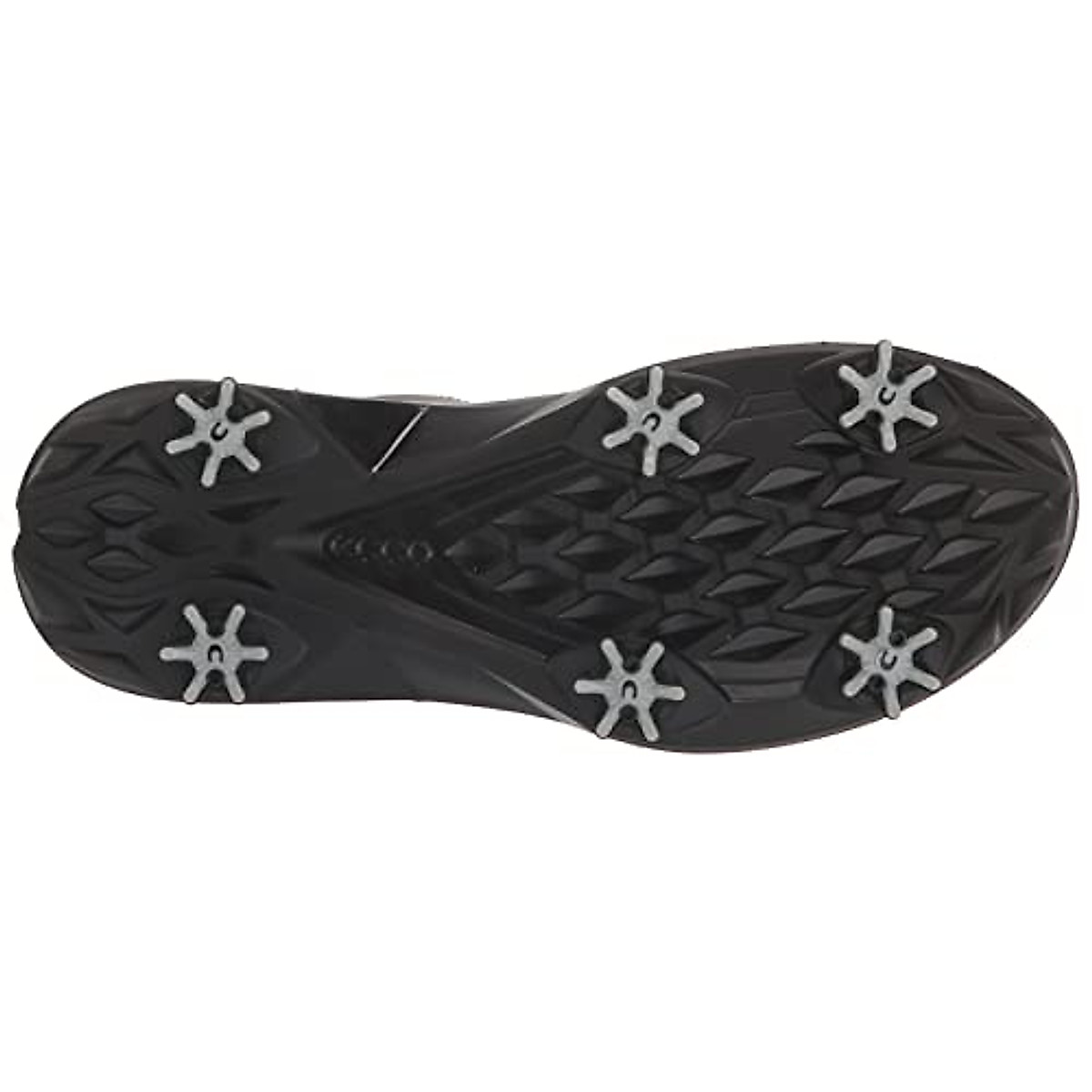 ECCO Men's Biom G5 Gore-TEX Waterproof Golf Shoe, Black/Steel, 13-13.5