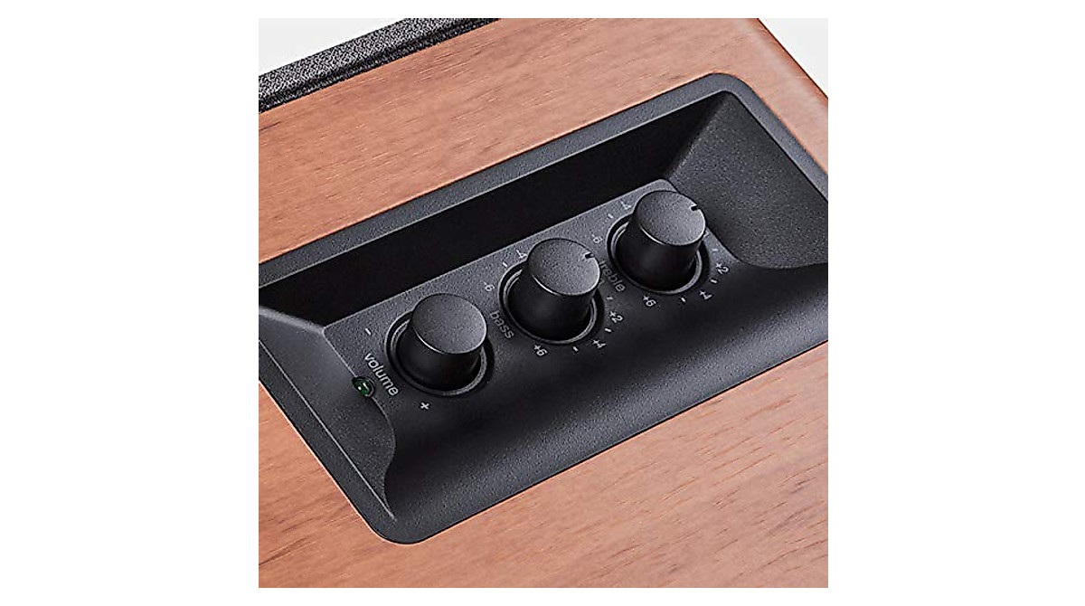 Edifier R1280T Powered Bookshelf Speakers - Wood Finish