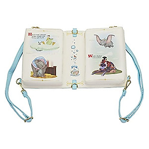 Loungefly Disney Dumbo Book Series Convertible Crossbody Dumbo One Size