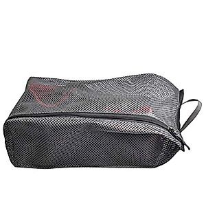LIOOBO Shoe Socks Zipper Shoe Bag Shoe Storage Bag Nylon Travel Shoe Bag Multipurpose Pouch for Socks Footwear Clothes Shoe Storage Organizer