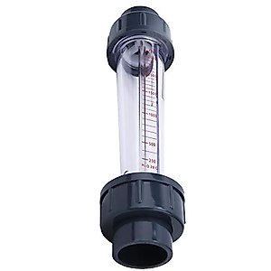 LZS-25(D) Flows Meter with High Accuracy, ABS Plastic Shell, Suitable for Liquid Monitoring, PTFE Float, for Measuring Rate with Transparent Panel, Suitable for Various Liquids