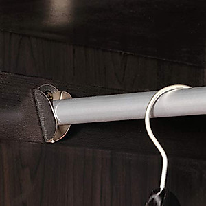 Sauder Large Storage Cabinet, Cinnamon Cherry Finish