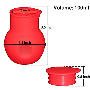 3 Pcs Chocolate Melting Pot, Silicone Chocolate Melter in Microwave for Butter, Cheese, Candy, Sauce and Caramel, Melting Chocolate for Molds