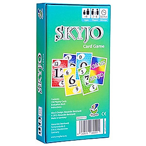 SKYJO by Magilano - The entertaining card game for kids and adults. The ideal game for fun, entertaining and exciting hours of play with friends and family.