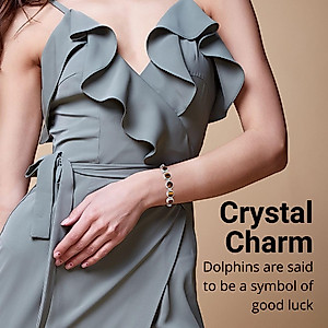 Shop LC Tigers Eye Stainless Steel Platinum Bolo Bracelet Jewelry Gifts for Women Birthday Gifts