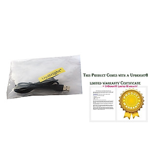 UpBright USB Cable Laptop Data Cord Compatible with HumanWare 303VRC 303 VRC Victor Reader Stream Digital Talking Book Play Daisy MP3 Niso VictorReader, Fender PR 2501 Passport Mini Portable PA System