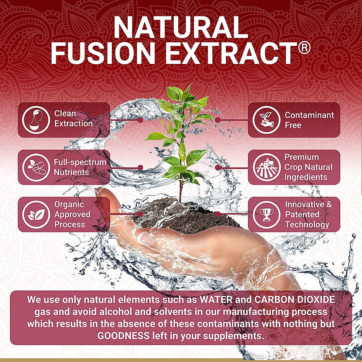 Pomegranate Extract Supplement - Ellagic Acid, High Punicalagins | USDA Certified Organic Pomegranate Supplement | Blend of Pomegranate Fruit, Seeds and Peel Extract | 60 Vegan Pomegranate Capsules