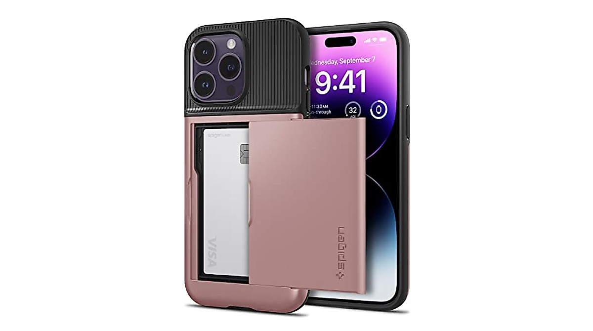 Spigen Slim Armor Case for iPhone 14 Pro Max - Rose Gold