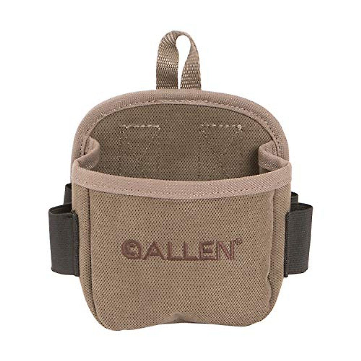 Allen Company Shotgun Shell Pouch - Clay, Trap, and Skeet Shooting Accessories - Hunting and Gun Range Gear - Soft Canvas Design - Tan