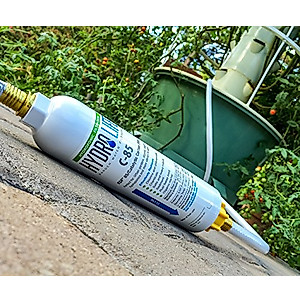 Hydro Life 52700 Inline Water Filter (with Flexible Hose Protector, Hydroponics C-85)