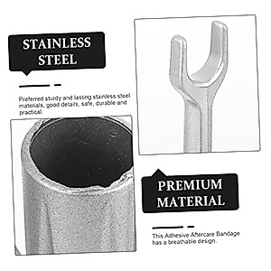 CRILSTYLEO 3pcs Clothes Rail Fork Closet Hangers for Clothes Decked Accessories Tool Hangers Garment Hook Pole Heads Clothes Pole Accessories Clothes Pole Replacement Forks Drying Pole Head