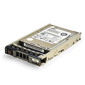 Dell 00RVDT 300GB 15K SAS 2.5'' 12Gbps Hard Disk Drive with 2.5in Caddy/Sled (Renewed)