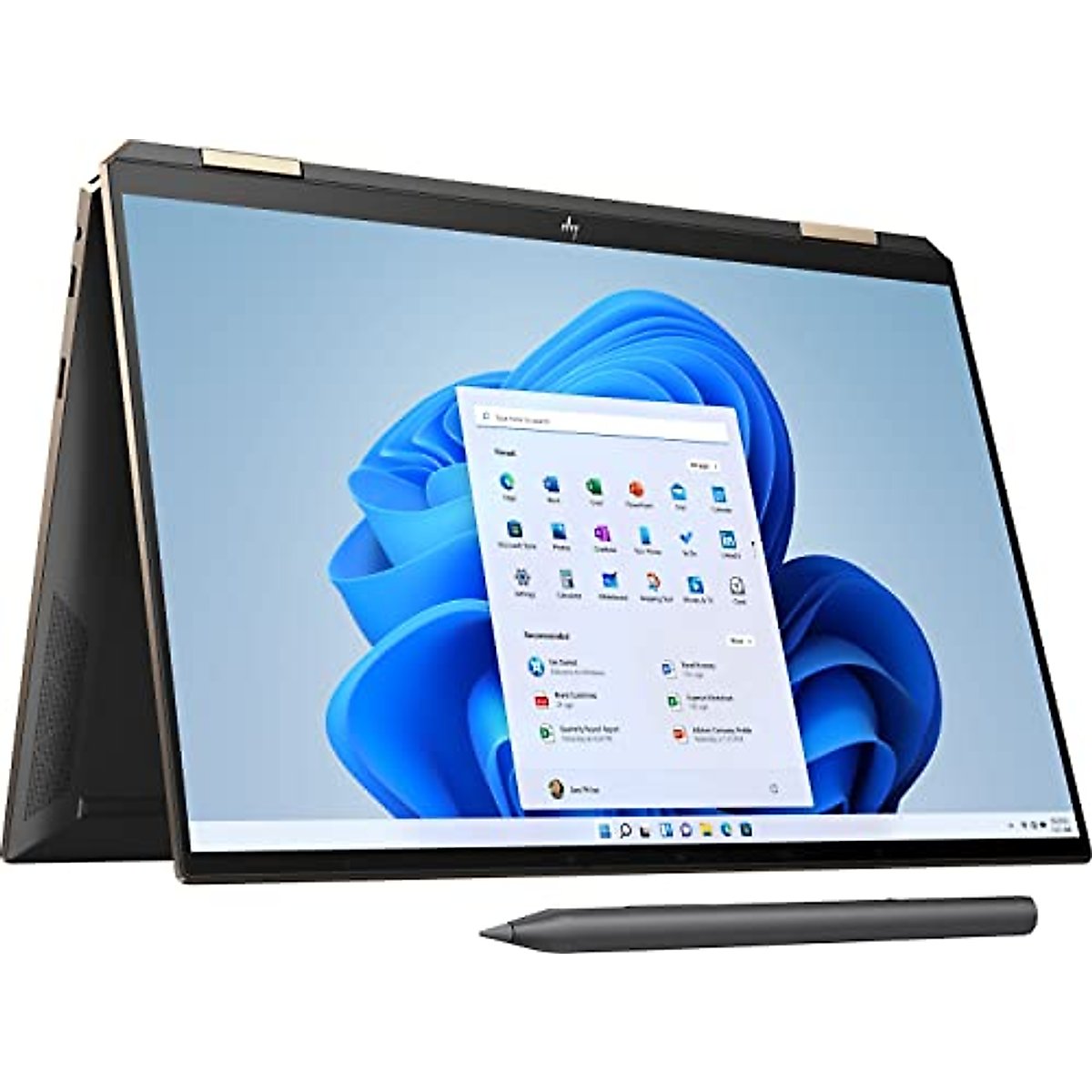HP 2022 Spectre 2-in-1 Laptop 13.5" 3K2K OLED Touchscreen EVO 11th Intel Core i7-1195G7 Iris Xe Graphics 16GB DDR4 1TB SSD Wi-Fi 6 Thunderbolt 4 Backlit KB w/ FP and Pen Windows 11 Pro w/RATZK 32GB